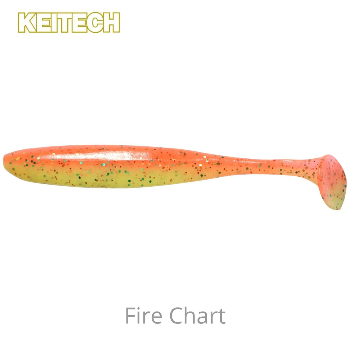 Keitech Easy Shiner Jigi 5" 5kpl | Fire Chart